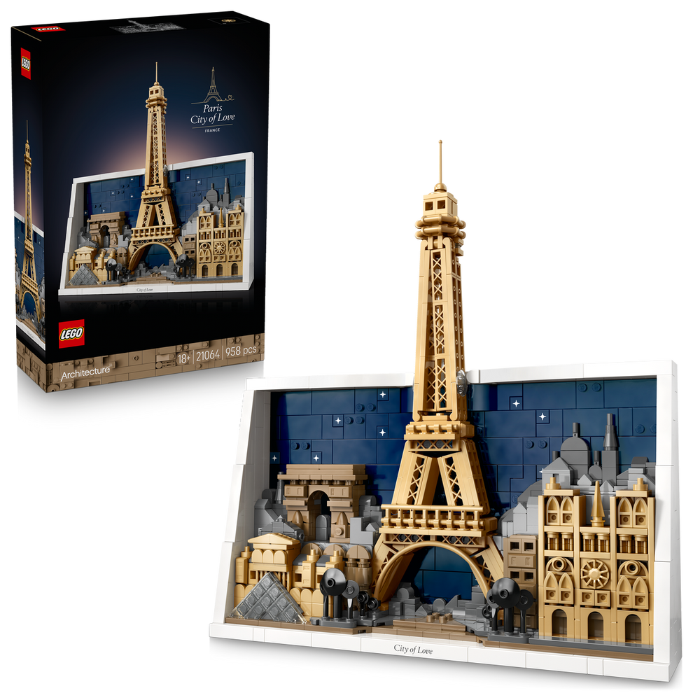 LEGO Architecture Paris – City of Love Building Set (21064) – Toy Barnhaus