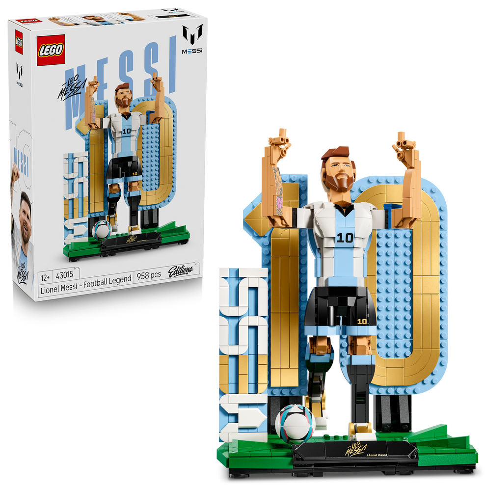 LEGO Editions Lionel Messi – Football Legend Set (43015) – Toy Barnhaus