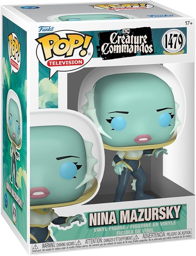 Funko Pop! TV: DC Creature Commandos S1 - Dr. Nina Mazursky (1479 ...