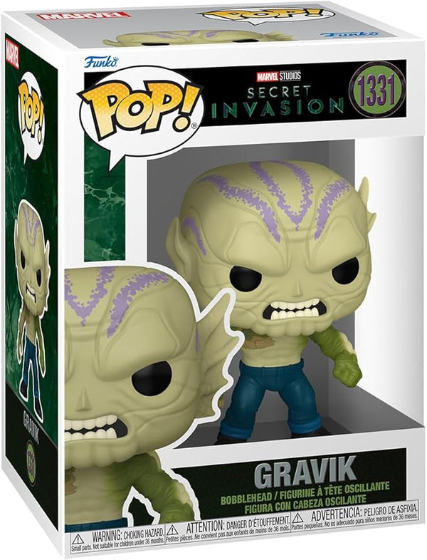 Funko Pop! Marvel: Secret Invasion - Gravik Collectable Vinyl Figure ...