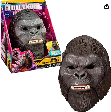 Godzilla x Kong: The New Empire, Authentic Interactive Kong Mask, Real ...