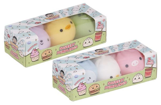 Kawaii Foodiez - Squeezy Dumplings 3-Pack (1 Random) – Toy Barnhaus
