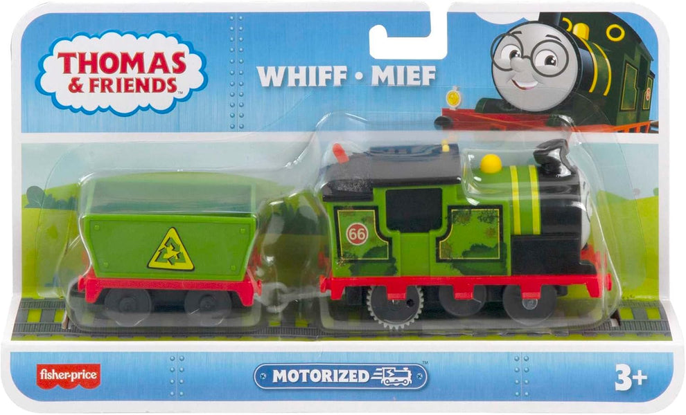 Fisher-Price Thomas and Friends Whiff Toy Train, Battery-Powered Motor ...