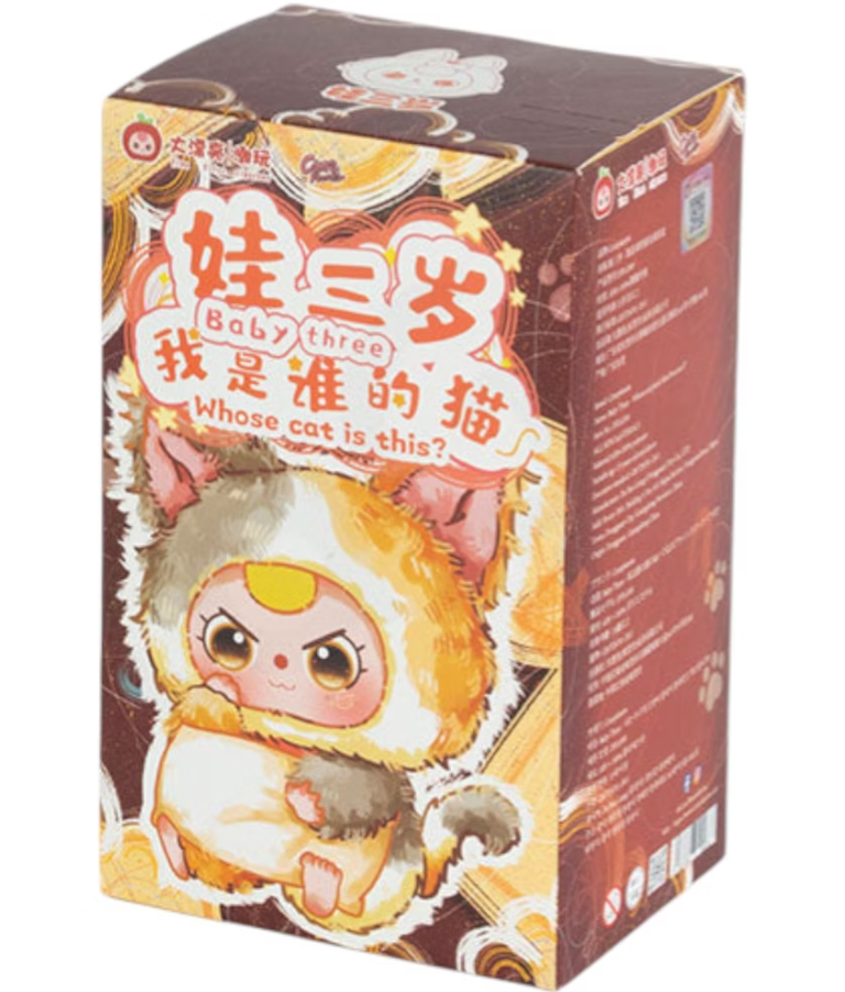 Baby Three | Whose Cat Am I? Plush Blind Box – Toy Barnhaus